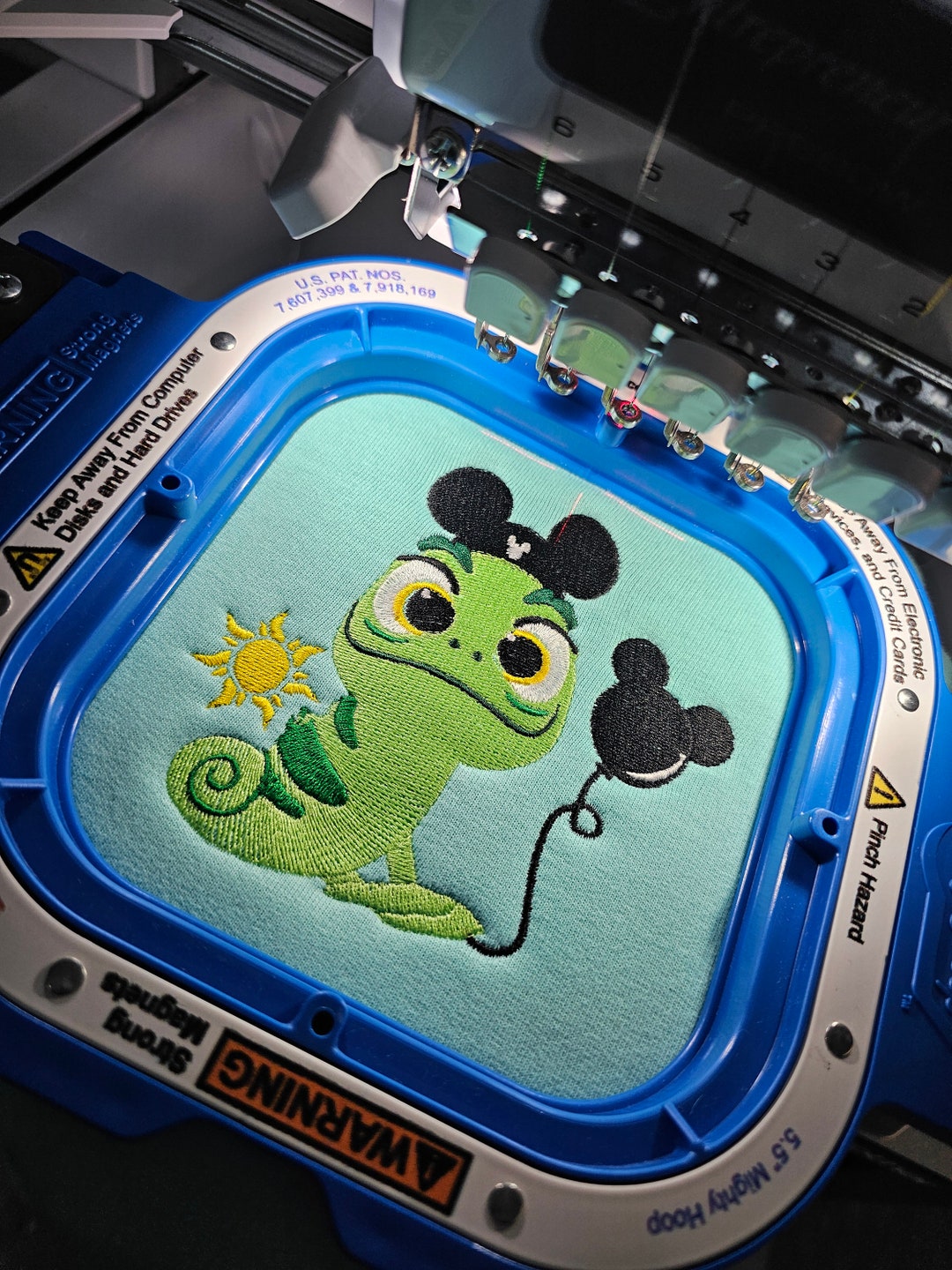 Pascal Tangled Embroidered Unisex Top Sweatshirt | Disneyland Jumper ...