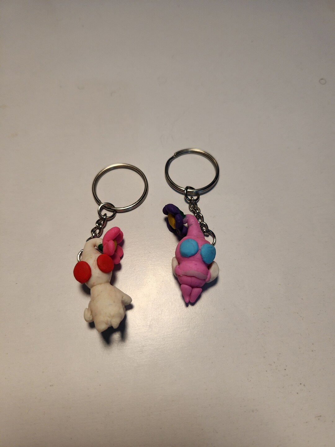 Pikmin Keychain With Flower - Etsy