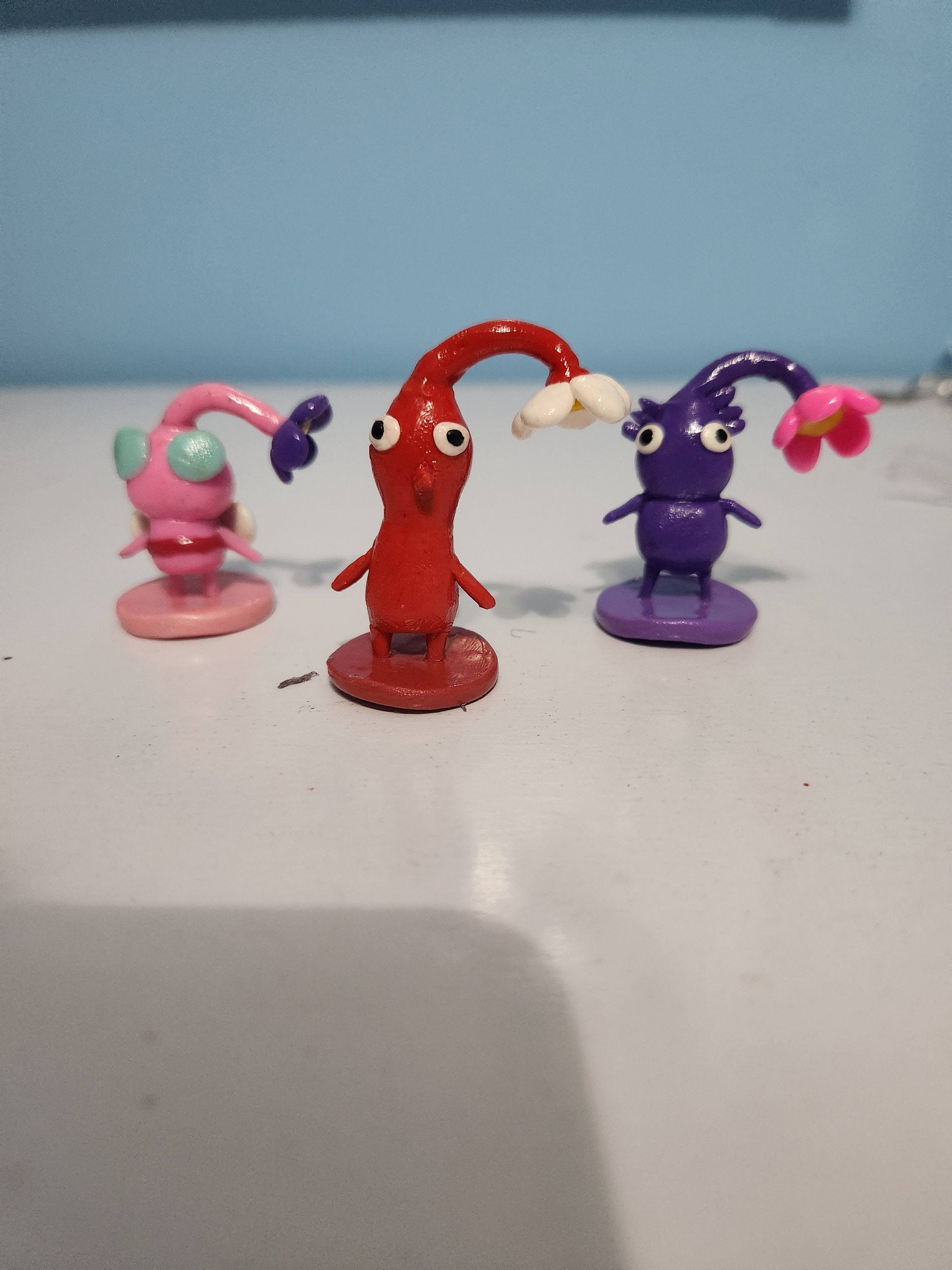 Fanmade Mini Figures Assortment With Stand and Flowers - Etsy