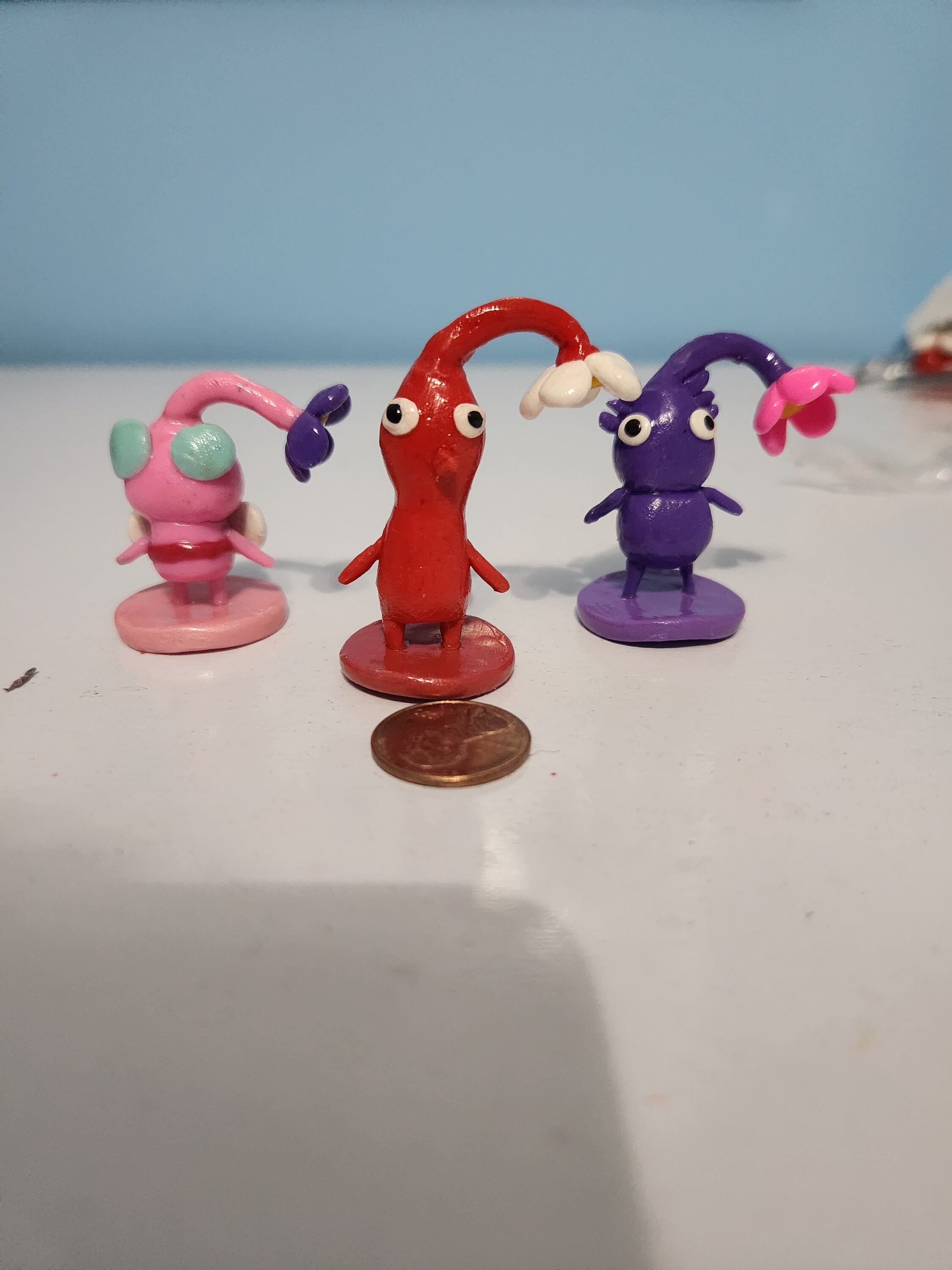 Pikmin Assortment With Stand and Flowers - Etsy