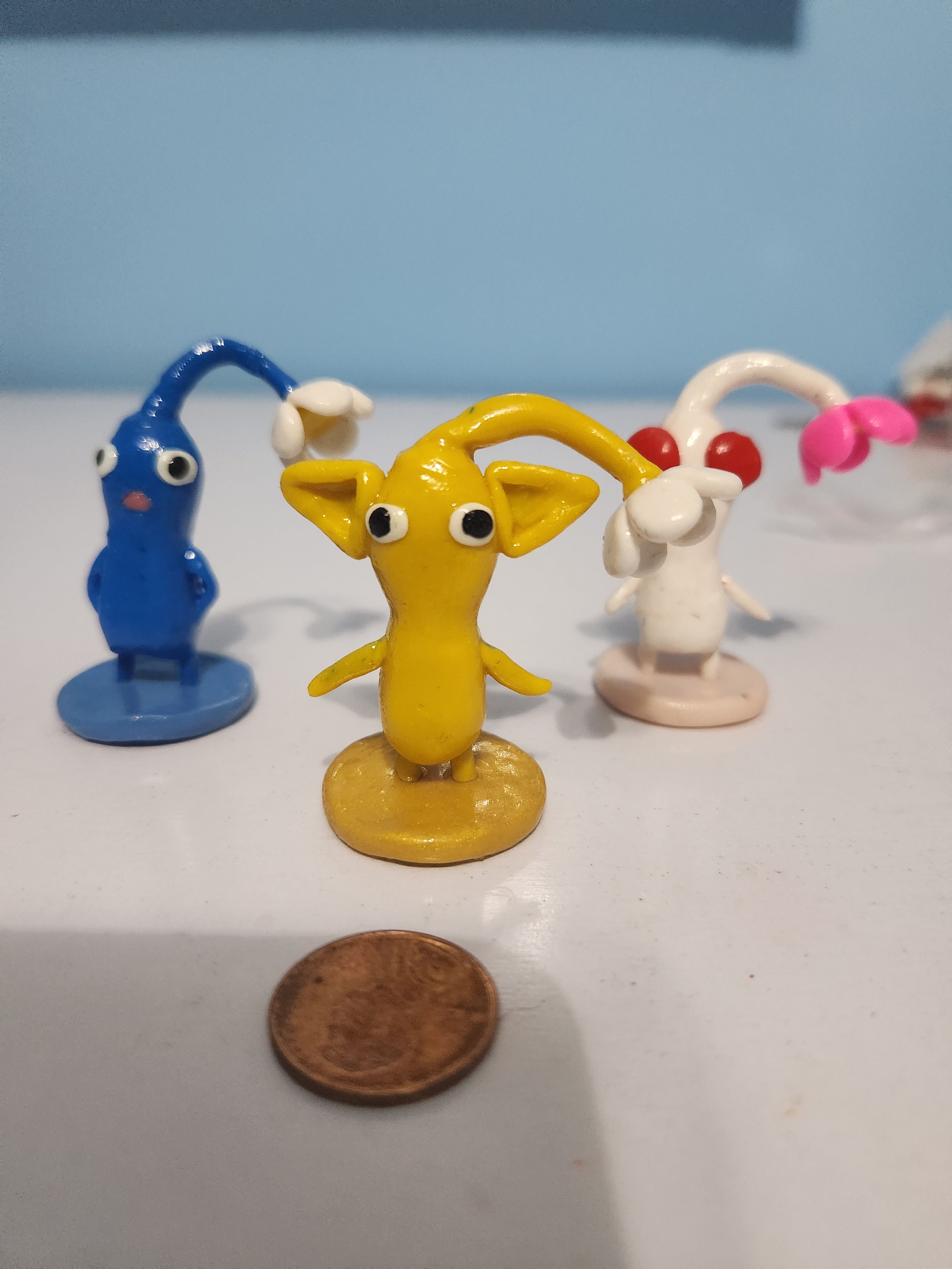 Pikmin Assortment With Stand and Flowers - Etsy