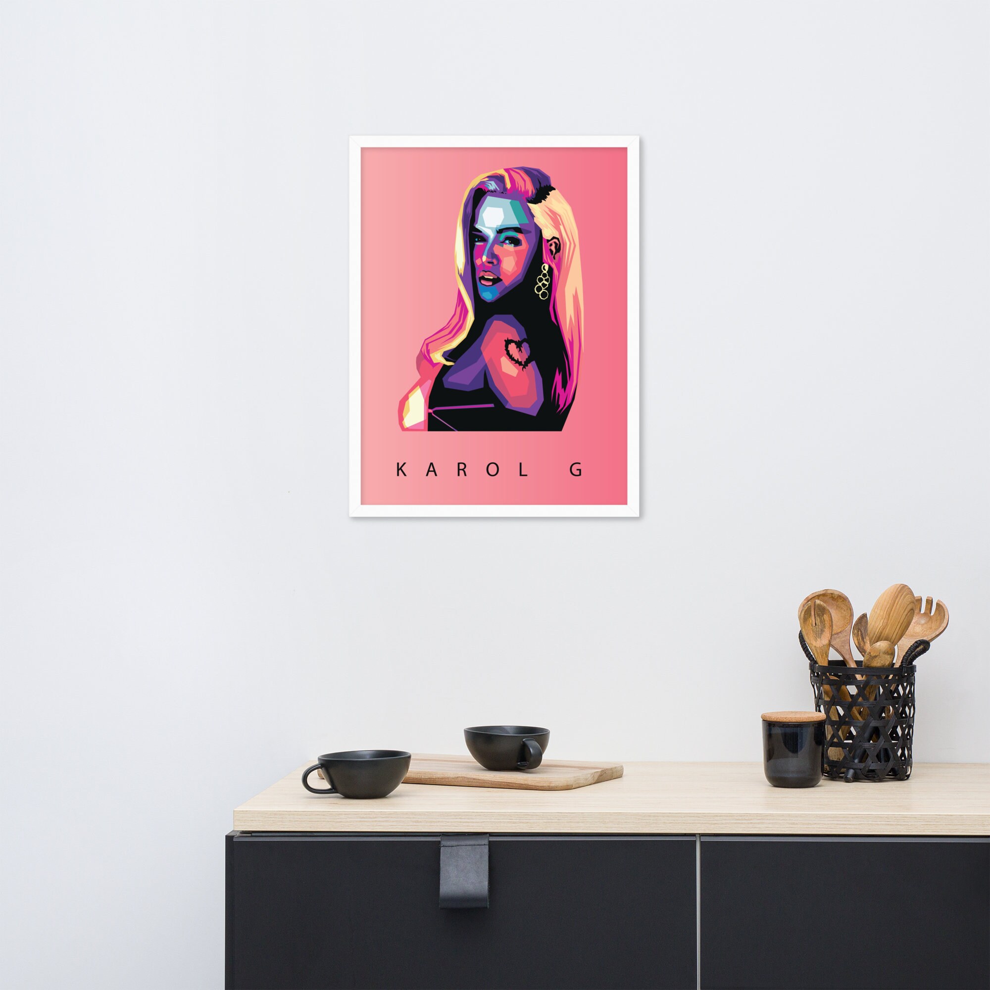 Karol G Limited-edition Framed Poster Gifts for Her Gifts - Etsy