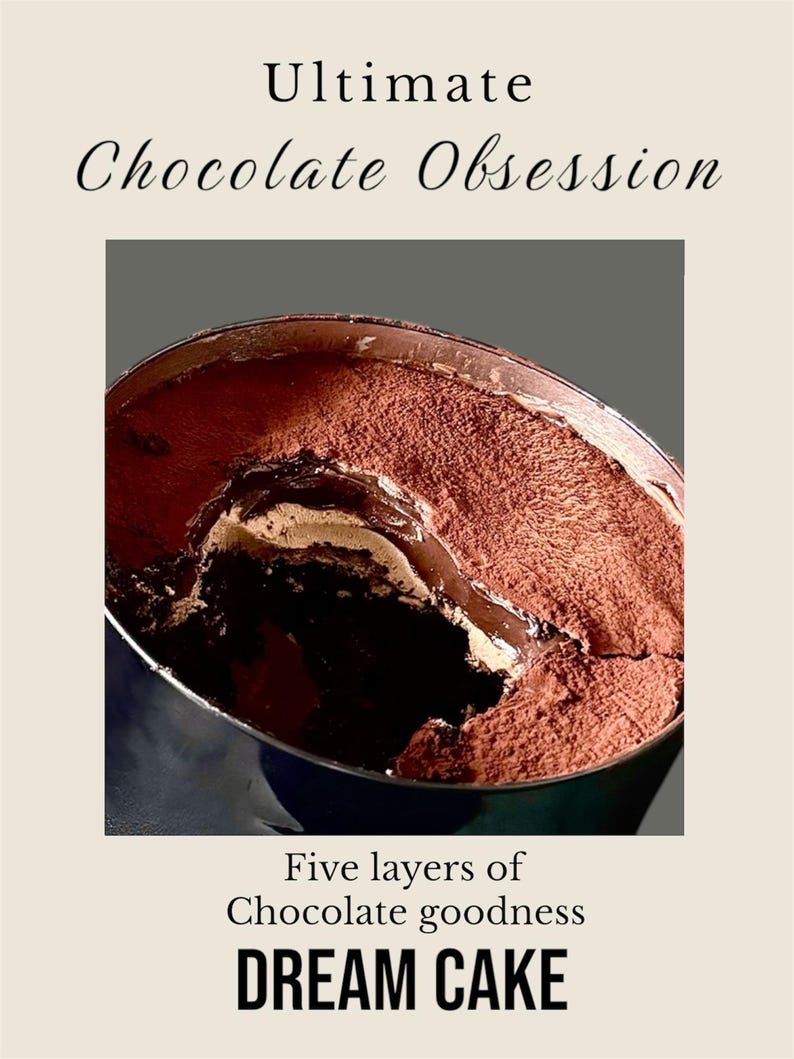 Chocolate Dream Cake - Etsy