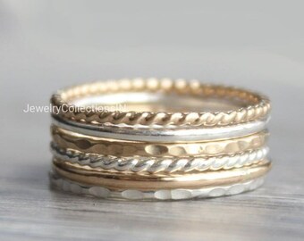 Stackable Rings - Etsy Canada