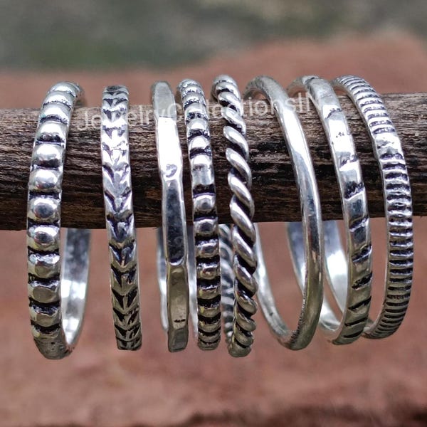 Stacking Ring Set - Etsy