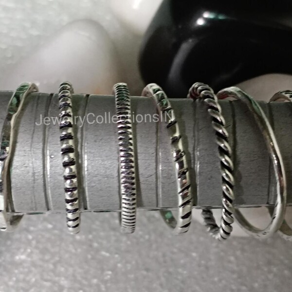 Stacking Silver Ring - Etsy