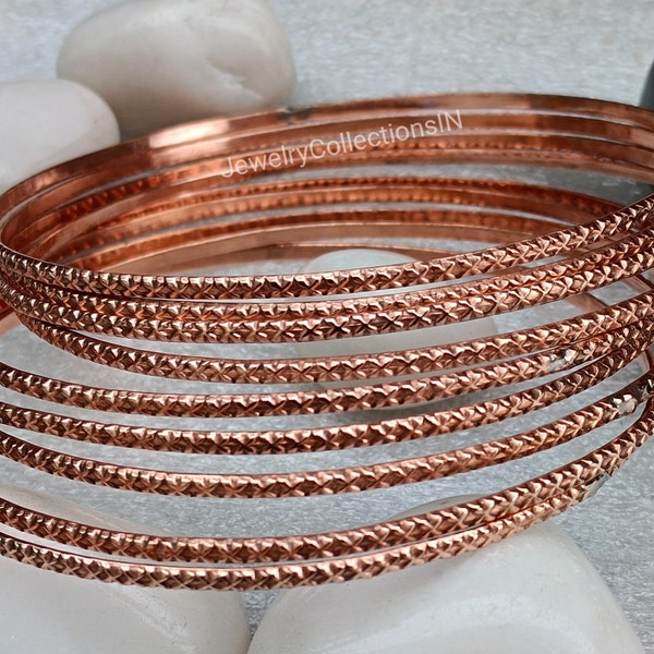 Copper Bangle - Etsy