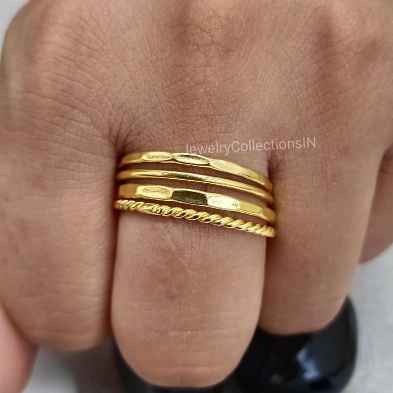 Stackable Ring - Etsy