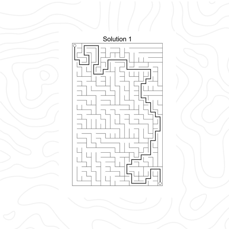 Maze Puzzles 800 Large Printable Medium & Hard Maze Puzzles for Kids ...