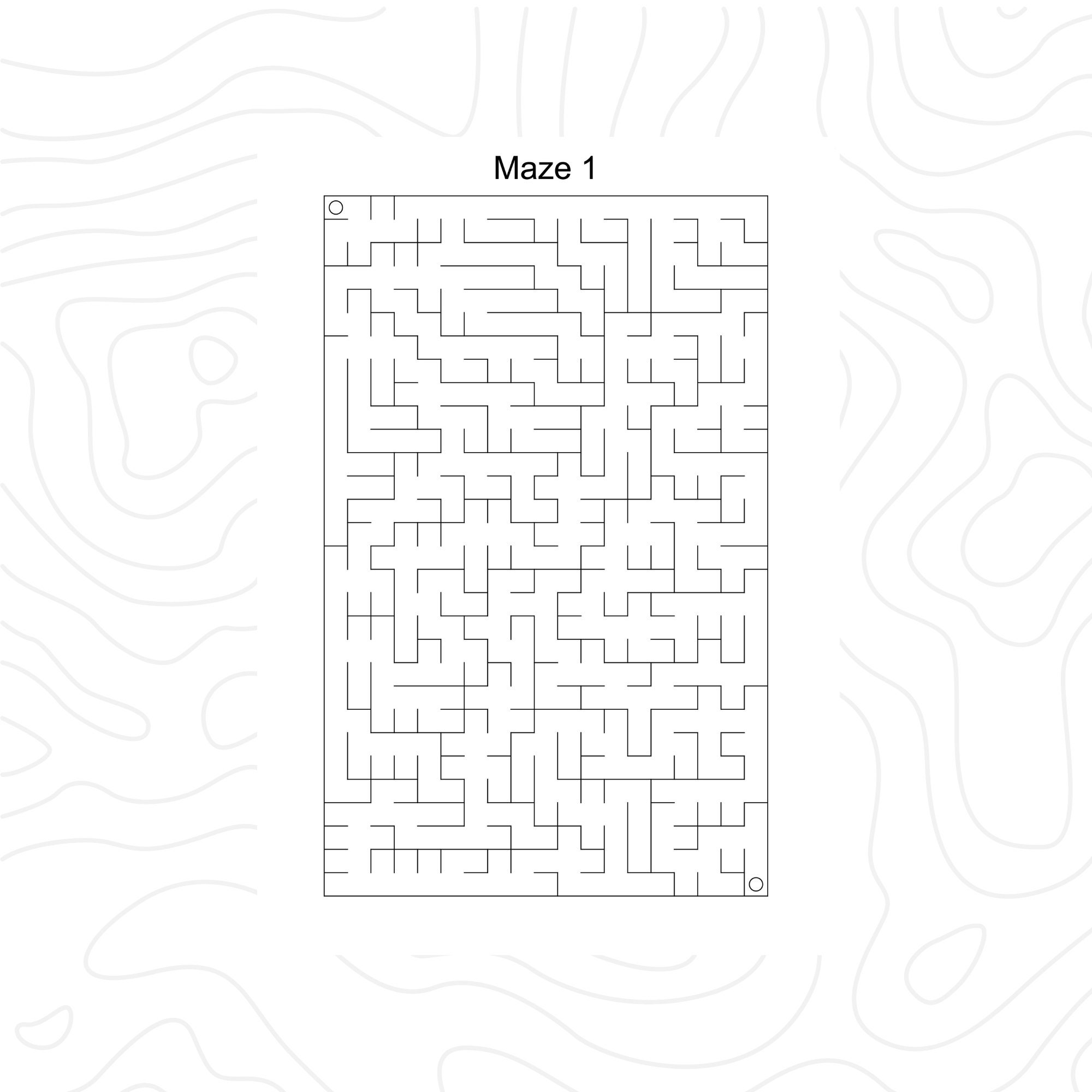 Maze Puzzles 400 Large Printable Very Hard Maze Puzzles for Adults Vol ...