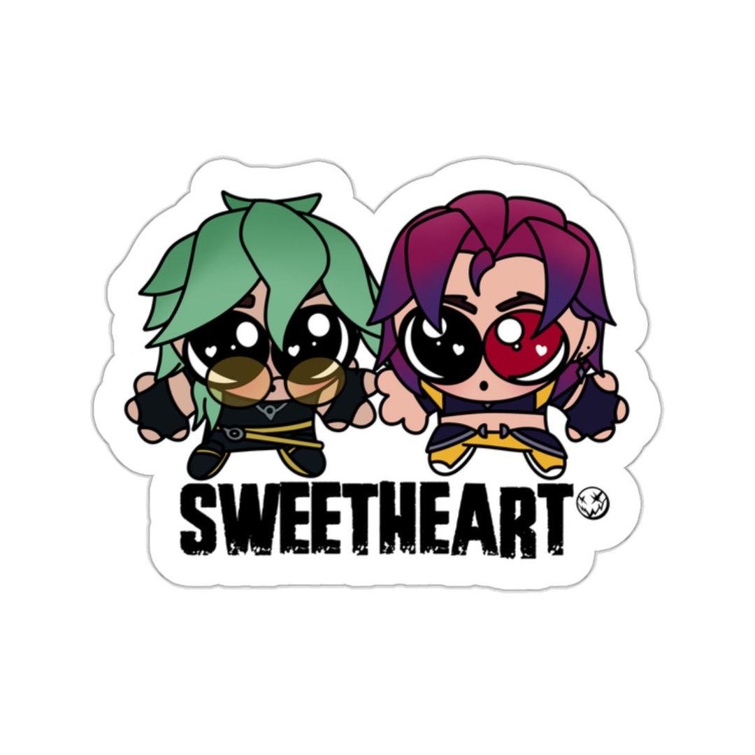 Ezreal Kayn Chibi Cute Sticker Heartsteel Sticker - Etsy