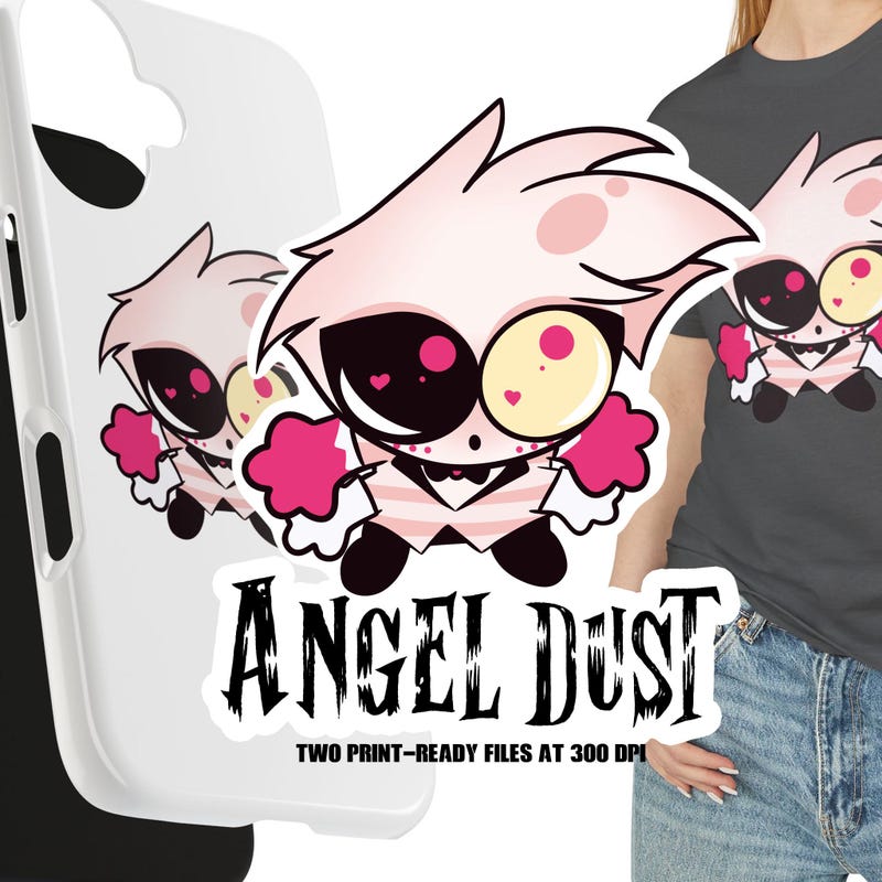 Angel Dust Chibi - Etsy