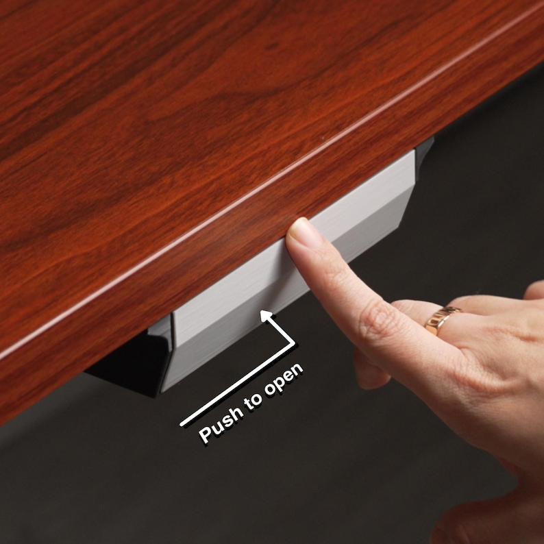 Push-push Desk Drawer STL File: Minimalist Organizer (digital Download ...