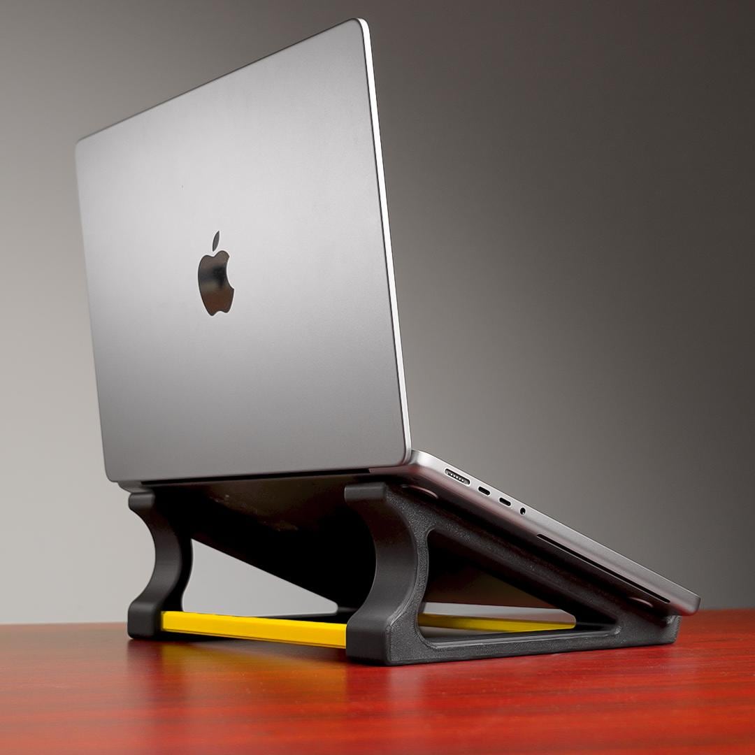 3D Printable Laptop Stand STL File, Laptop Holder STL File Digital ...