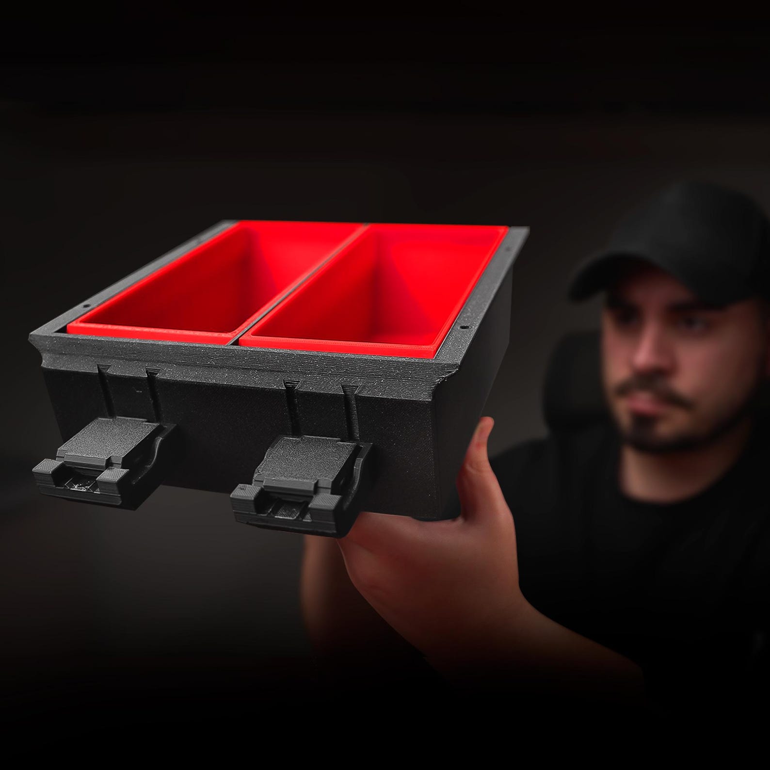 STL Desk Drawer With Push-push Mechanism, Desk Drawer STL File, Office ...