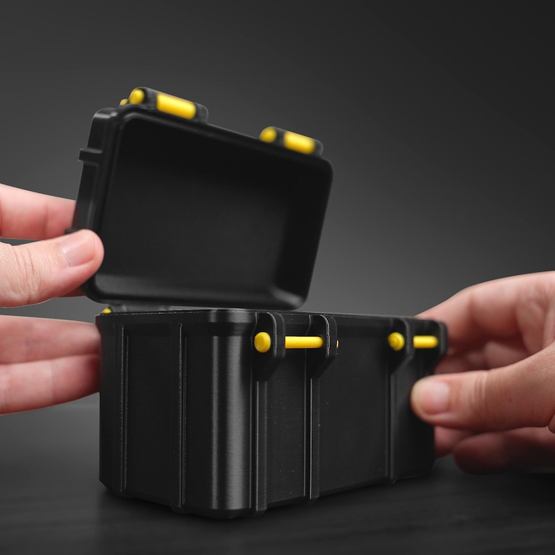 3D Printable Storage Box STL Model: Screwless Design (digital Download ...