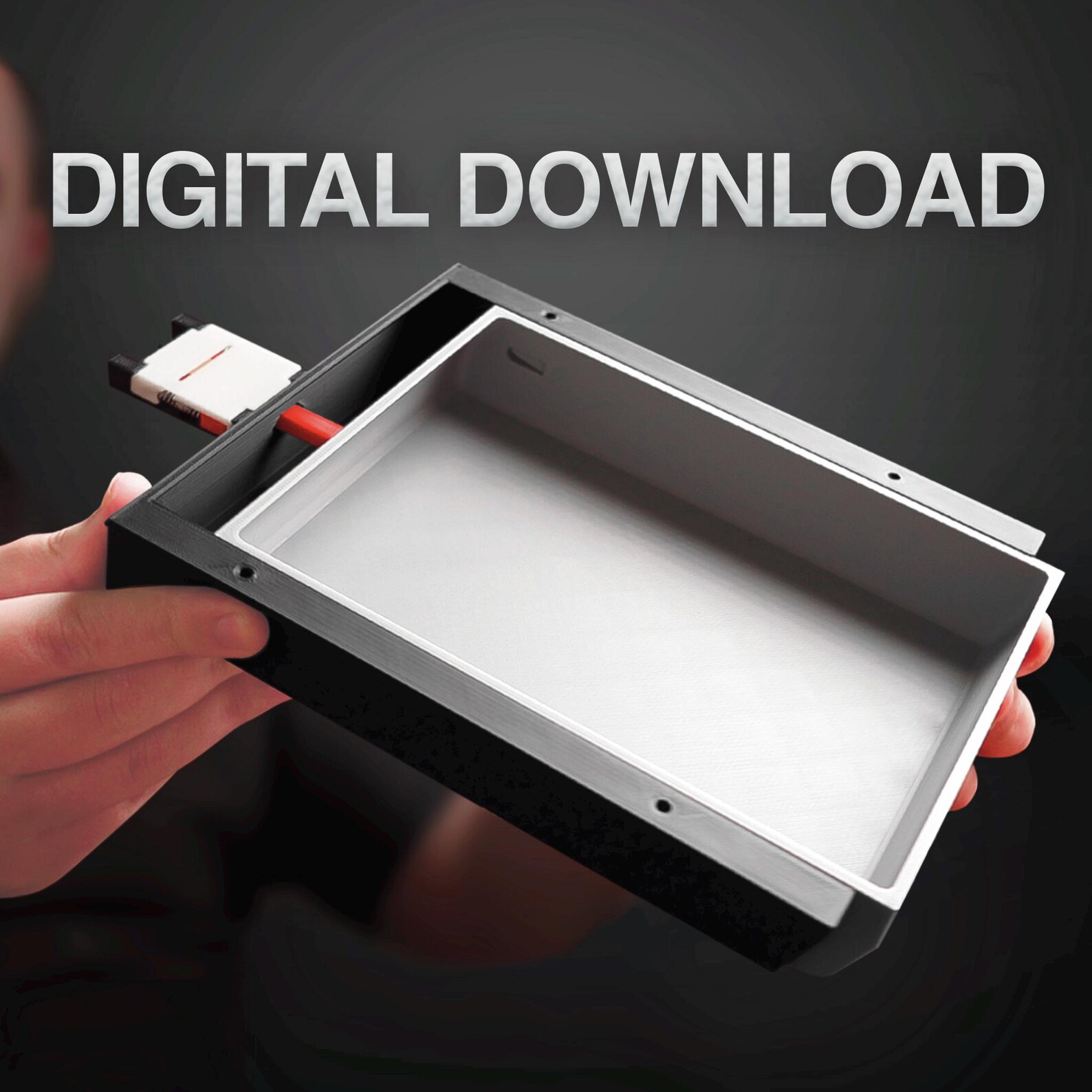 Desk Drawer STL File, Desk Drawer With Push-push Mechanism, Office Desk ...