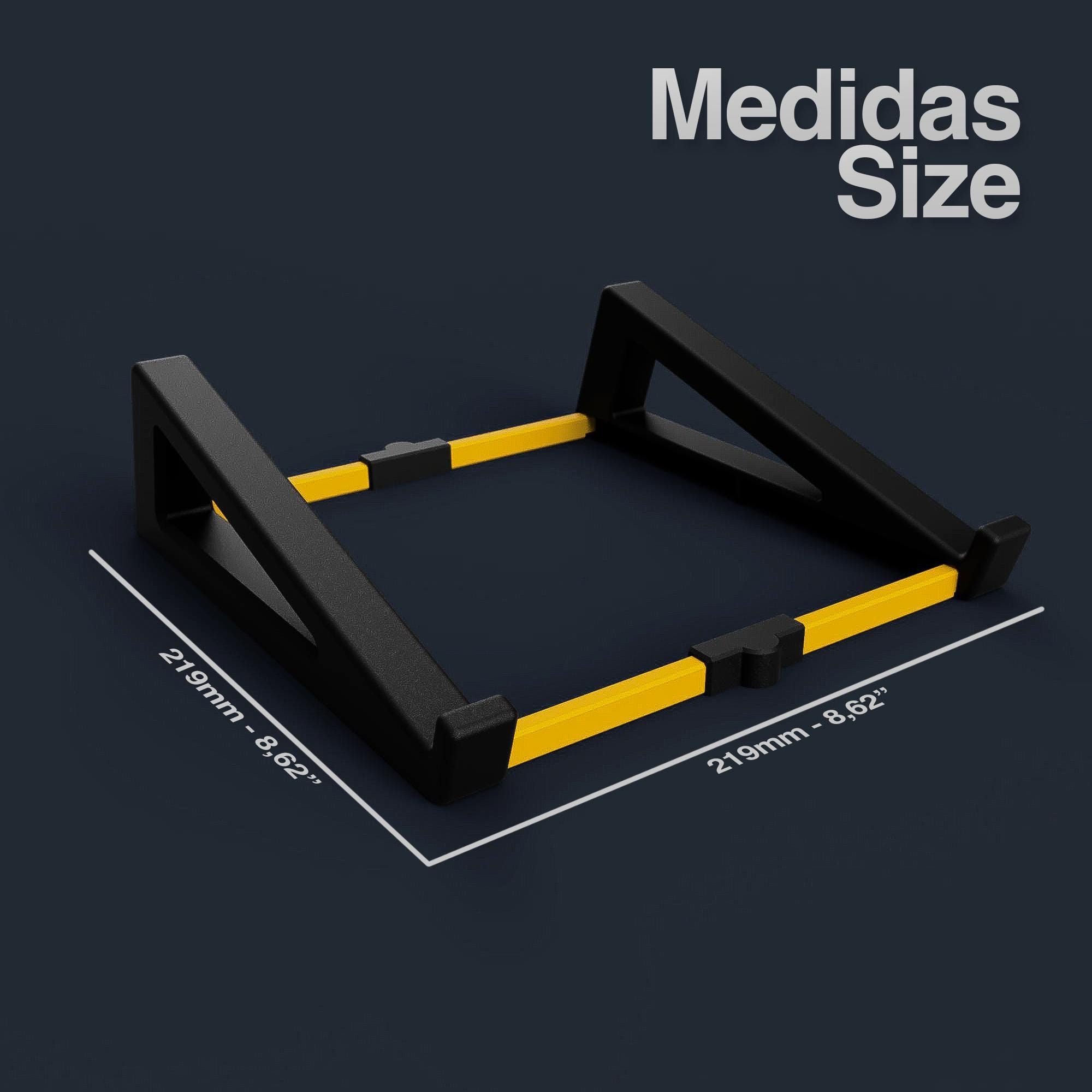 Portable Laptop STAND STL, File for 3D Printing, MacBook Holder Stl ...