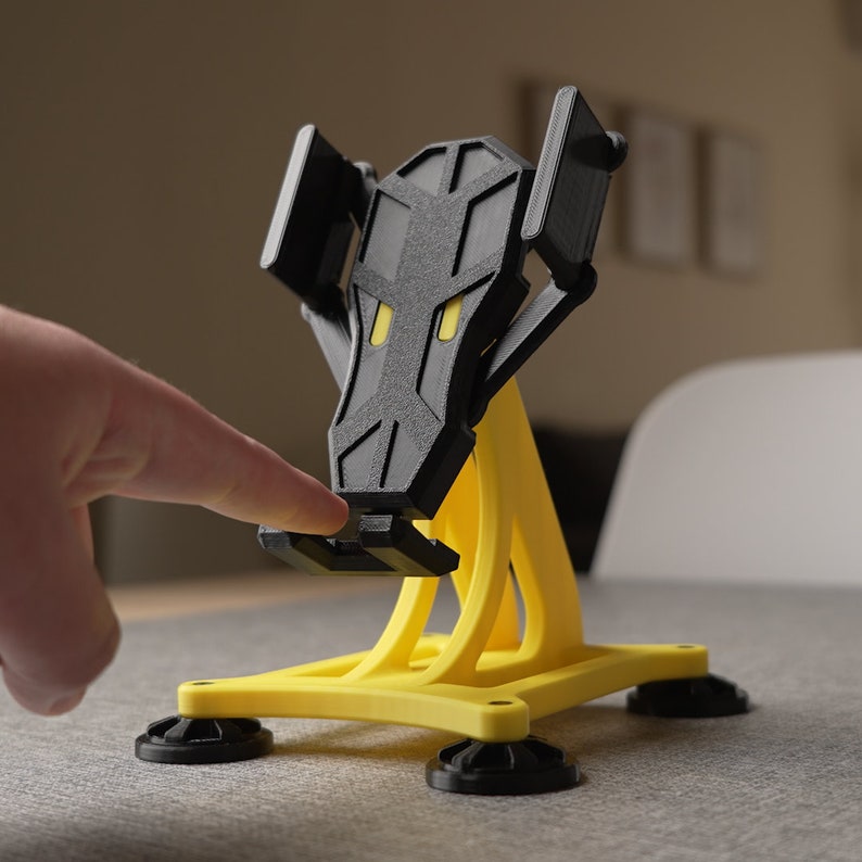 3D Printable Phone Stand STL File, Phone Holder STL File Digital ...