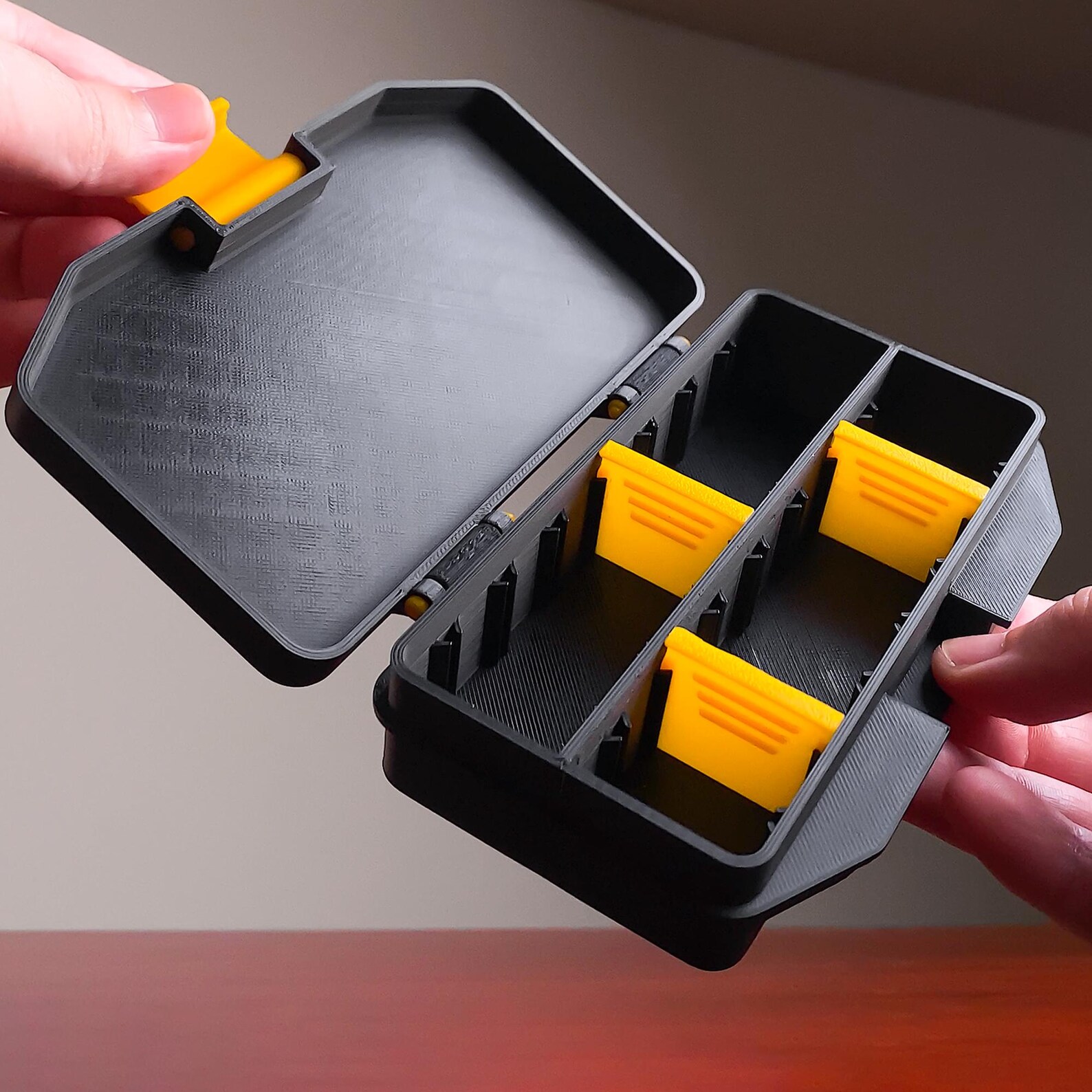 3D Printable Storage Box With Dividers STL File (digital Download) - Etsy