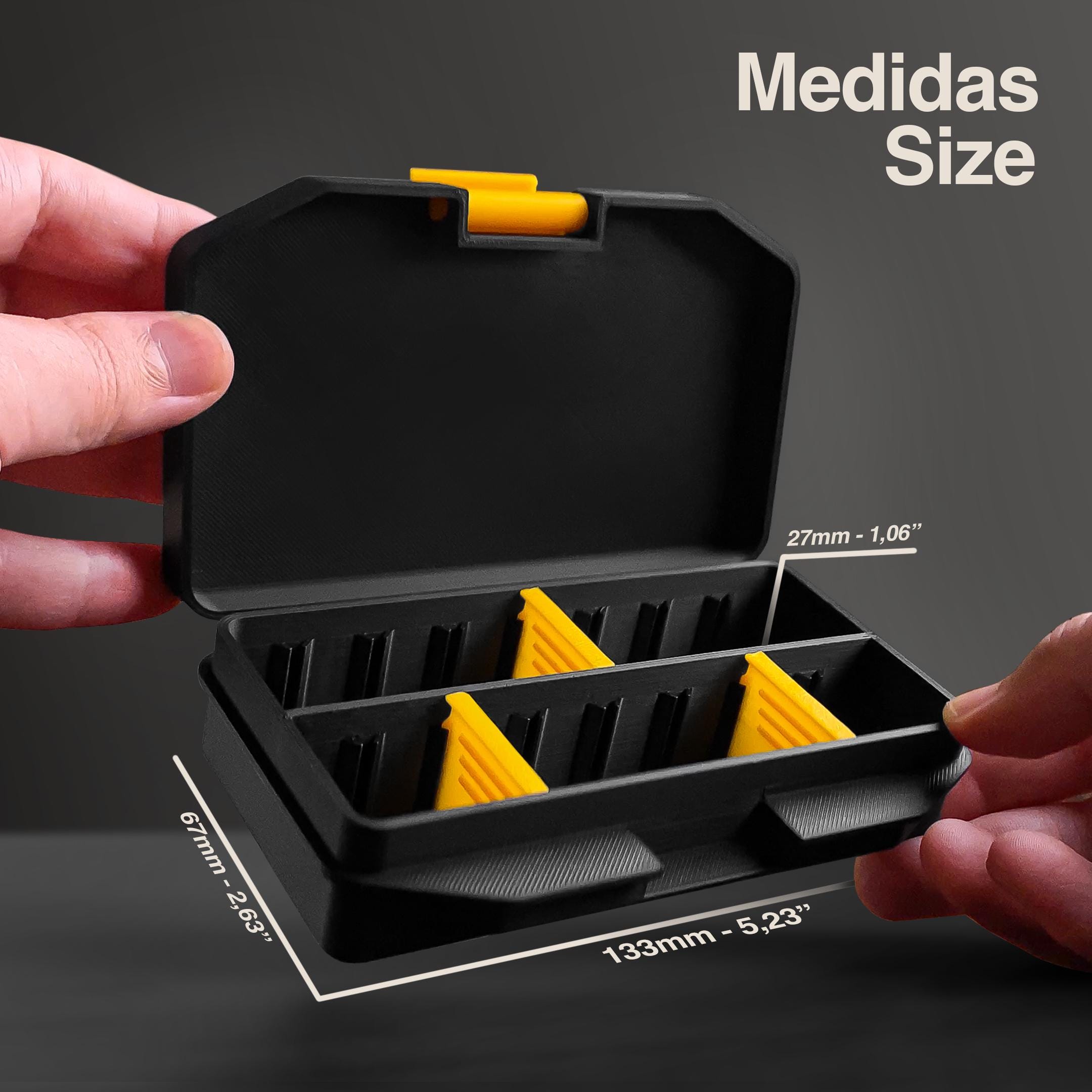 3D Printable Storage Box With Dividers STL File (digital Download) - Etsy