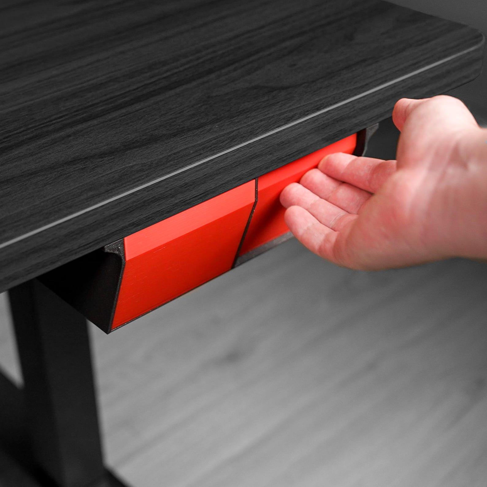 STL Desk Drawer With Push-push Mechanism, Desk Drawer STL File, Office ...