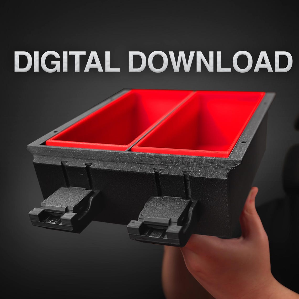 STL Desk Drawer With Push-push Mechanism, Desk Drawer STL File, Office ...