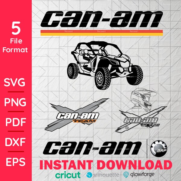 Can Am Svg - Etsy