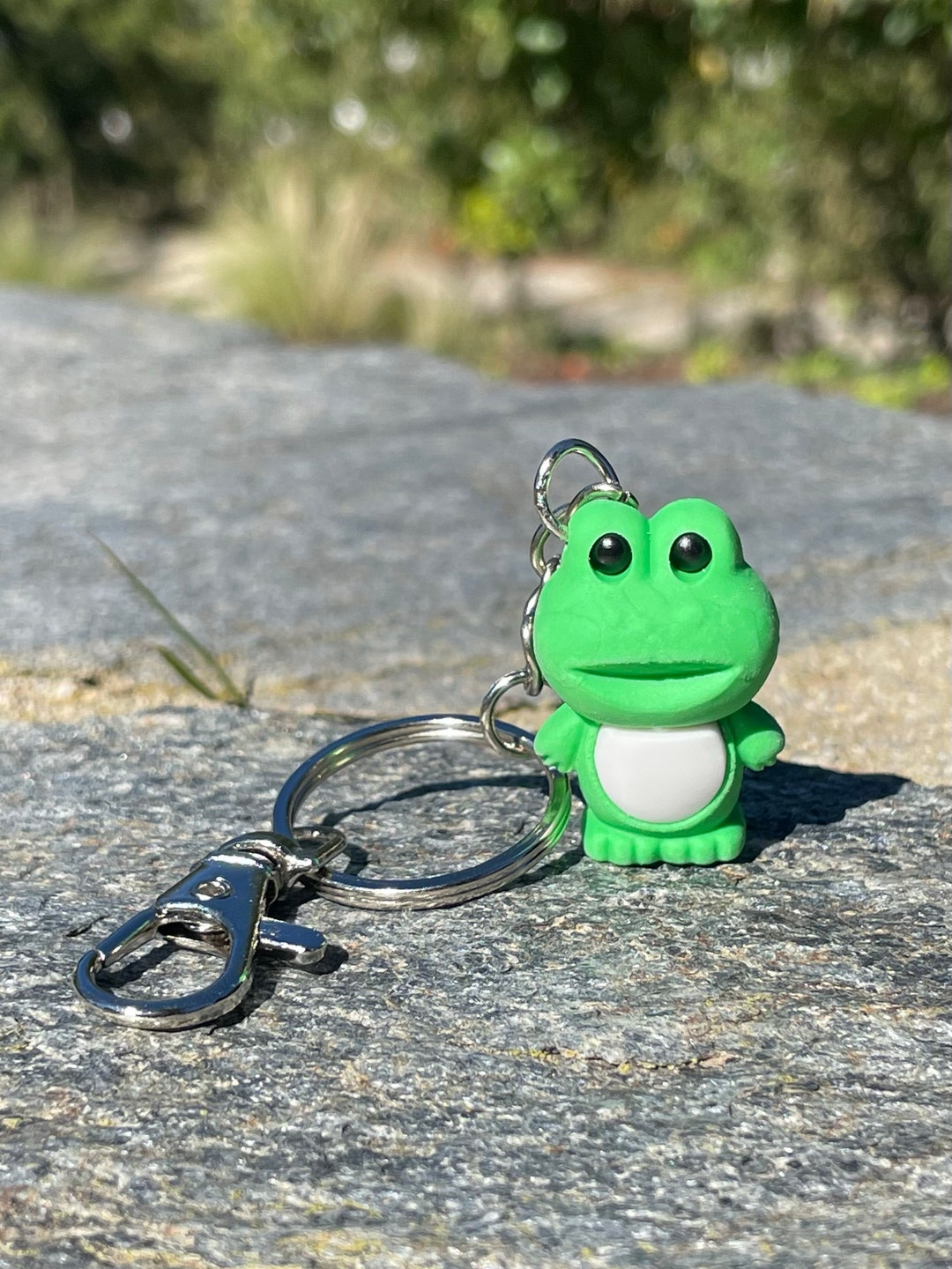 ERASER Pencil Case Keychain Cute Mini Green Multi-use Eraser Keychain ...