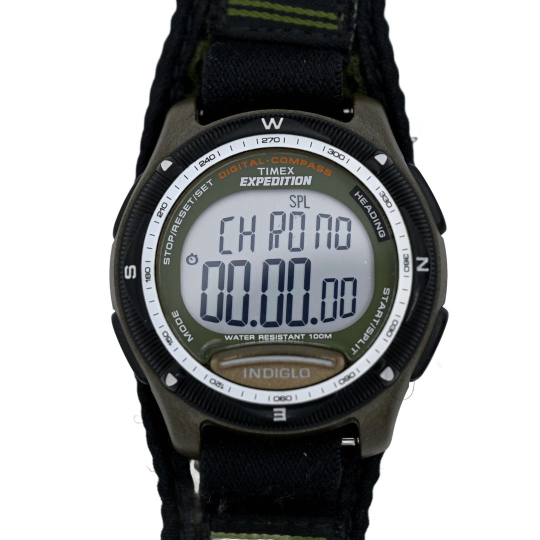 Timex Expedition Vintage Digital Compass Men's Wrist Watch Bund Band - Etsy