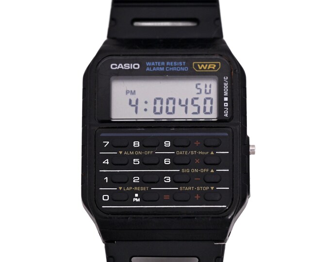 Casio Calculator Data Bank CA53W-1 - Etsy