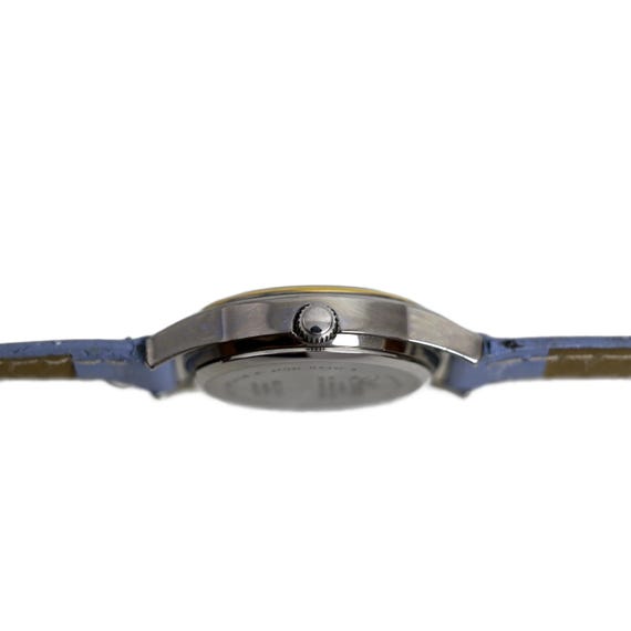 Disney Tinker Bell Wrist Ladies Quartz Watch Blue Str… - Gem