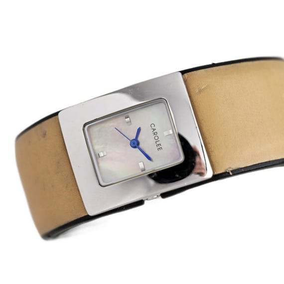 Carolee Ladies Rectangular Watch Mother of Pearl Dial… - Gem