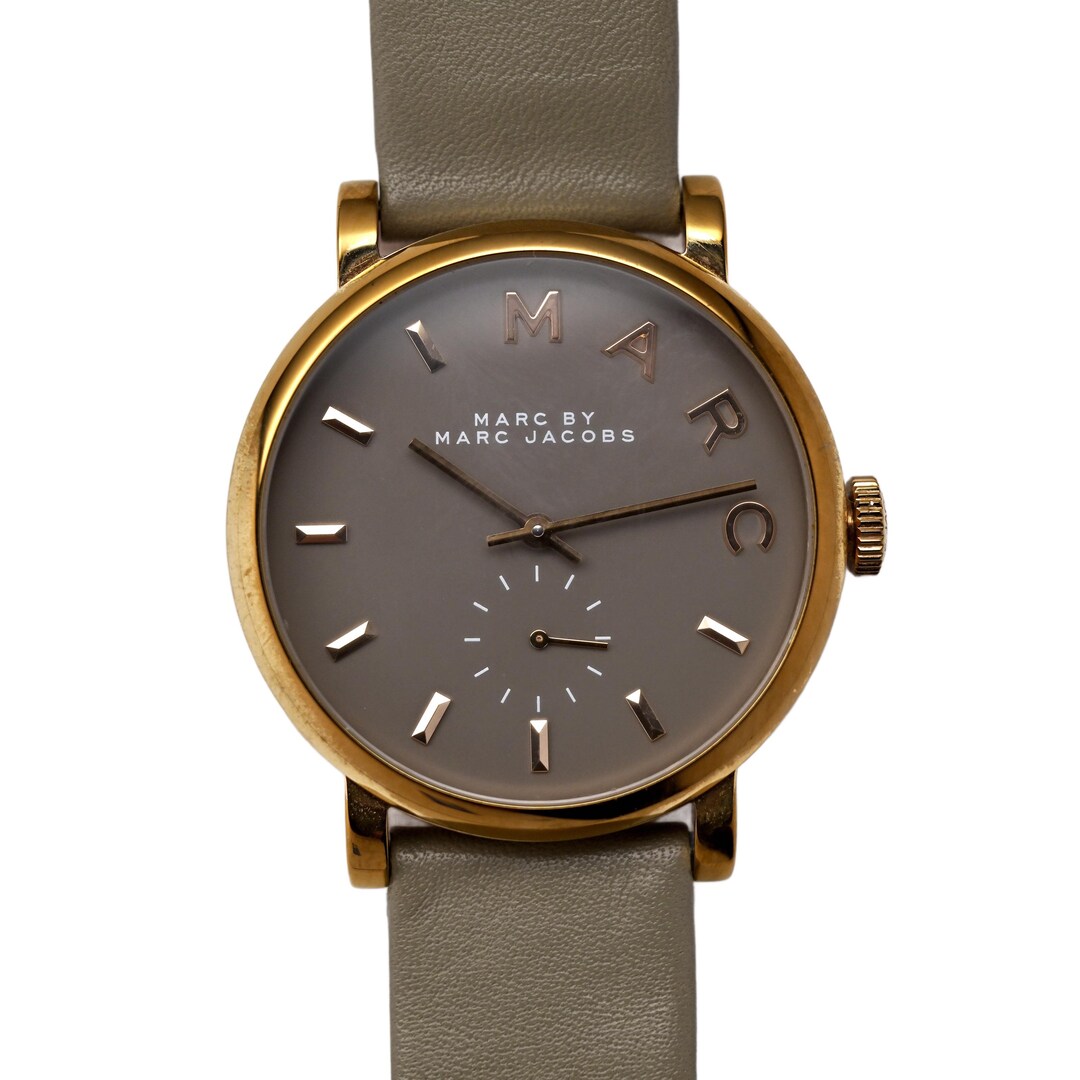 Marc Jacobs Rose Gold Grey Dial 36mm Wrist Watch - Etsy
