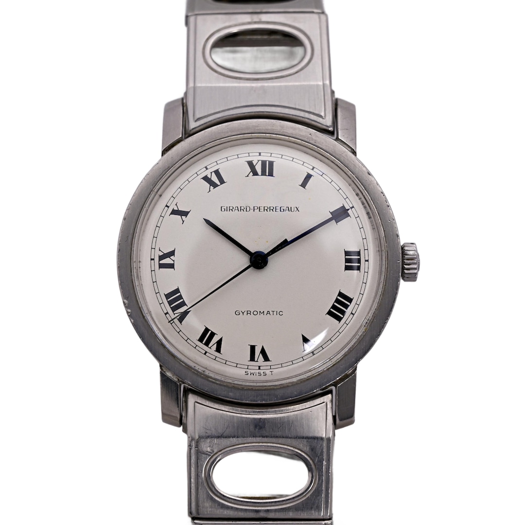 Girard Perregaux Gyromatic Roman Dial 1960's Ref 8906V RARE Vintage Men ...