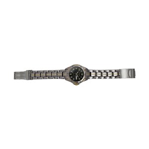 Lorus by Seiko Men's Divers Watch Two Tone Black Dial Day Date - Etsy