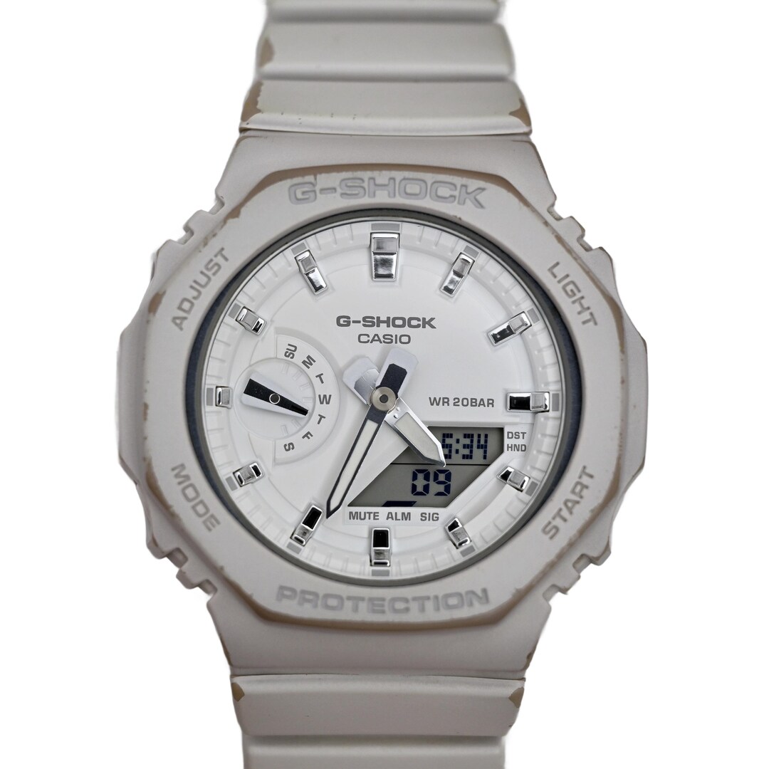 Casio Gshock GA 2110ET 8A Grey Digital Watch Rare Earth Tone Color ...