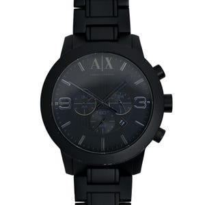 Armani Exchange Chronograph 50mm AX Men's Black Watch AX1277 - Etsy