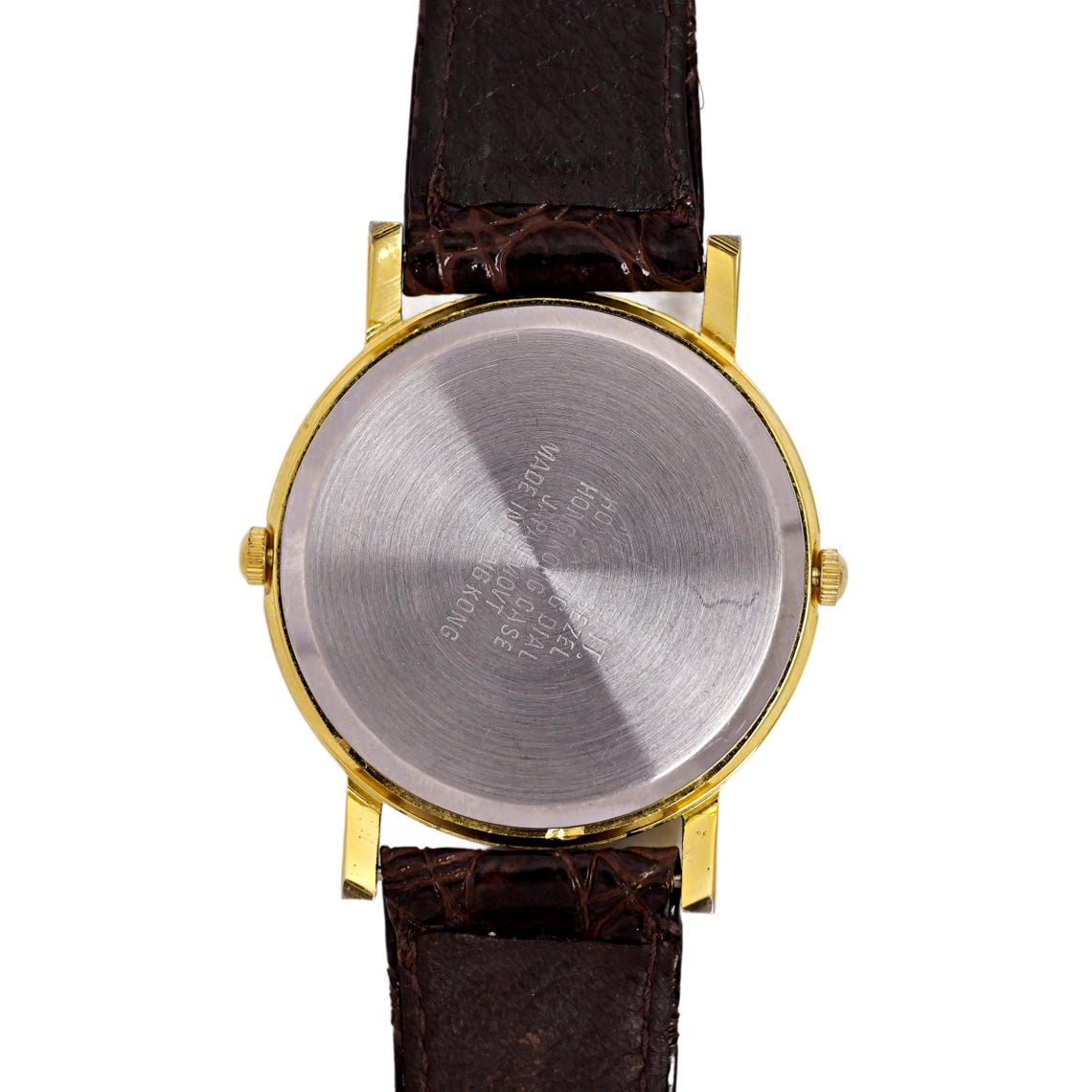 Le Baron Vintage Dual Time Wrist Watch Quartz Gold Tone 34mm - Etsy