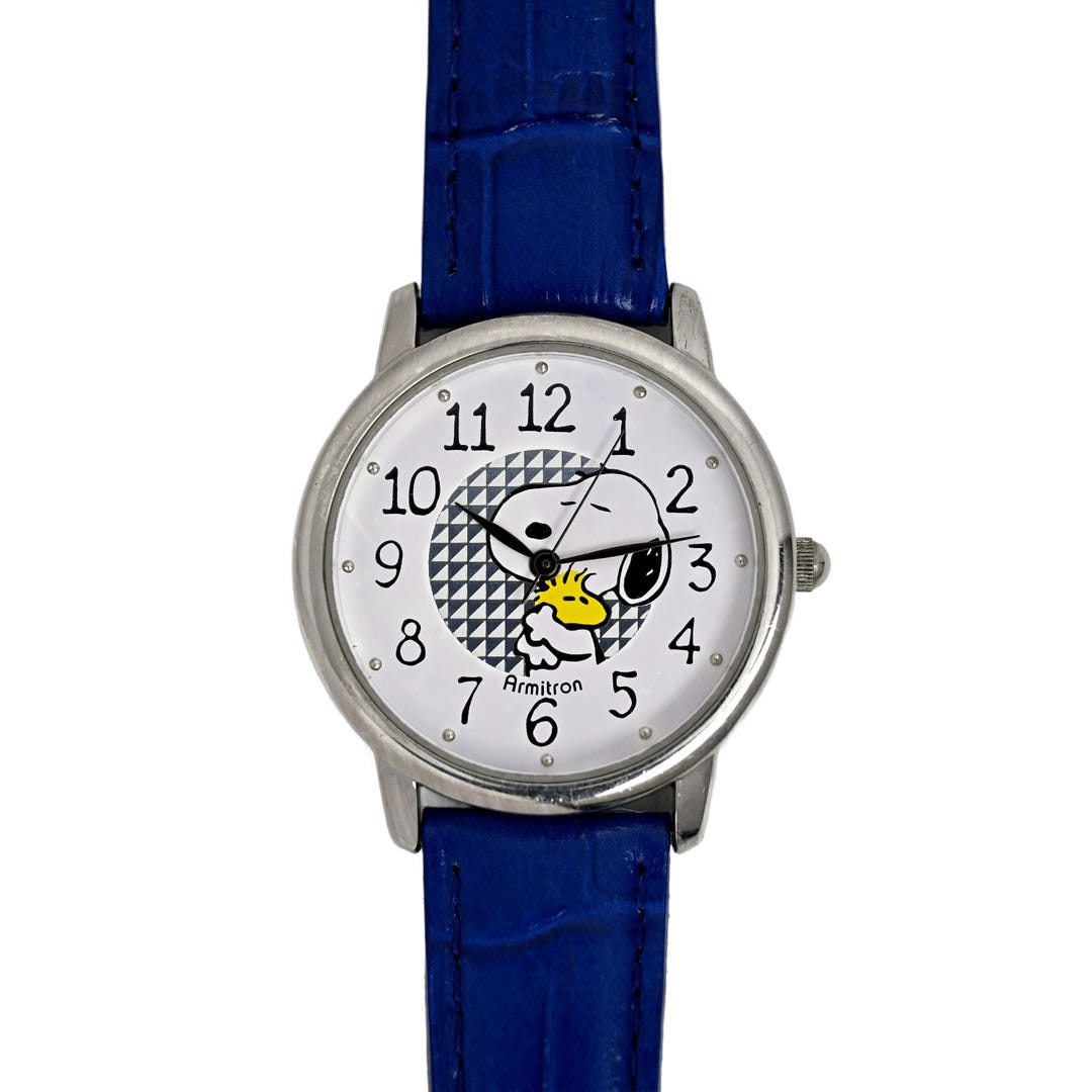 Armitron Snoopy Men's Wrist Watch 900-255 AL21E 32mm - Etsy