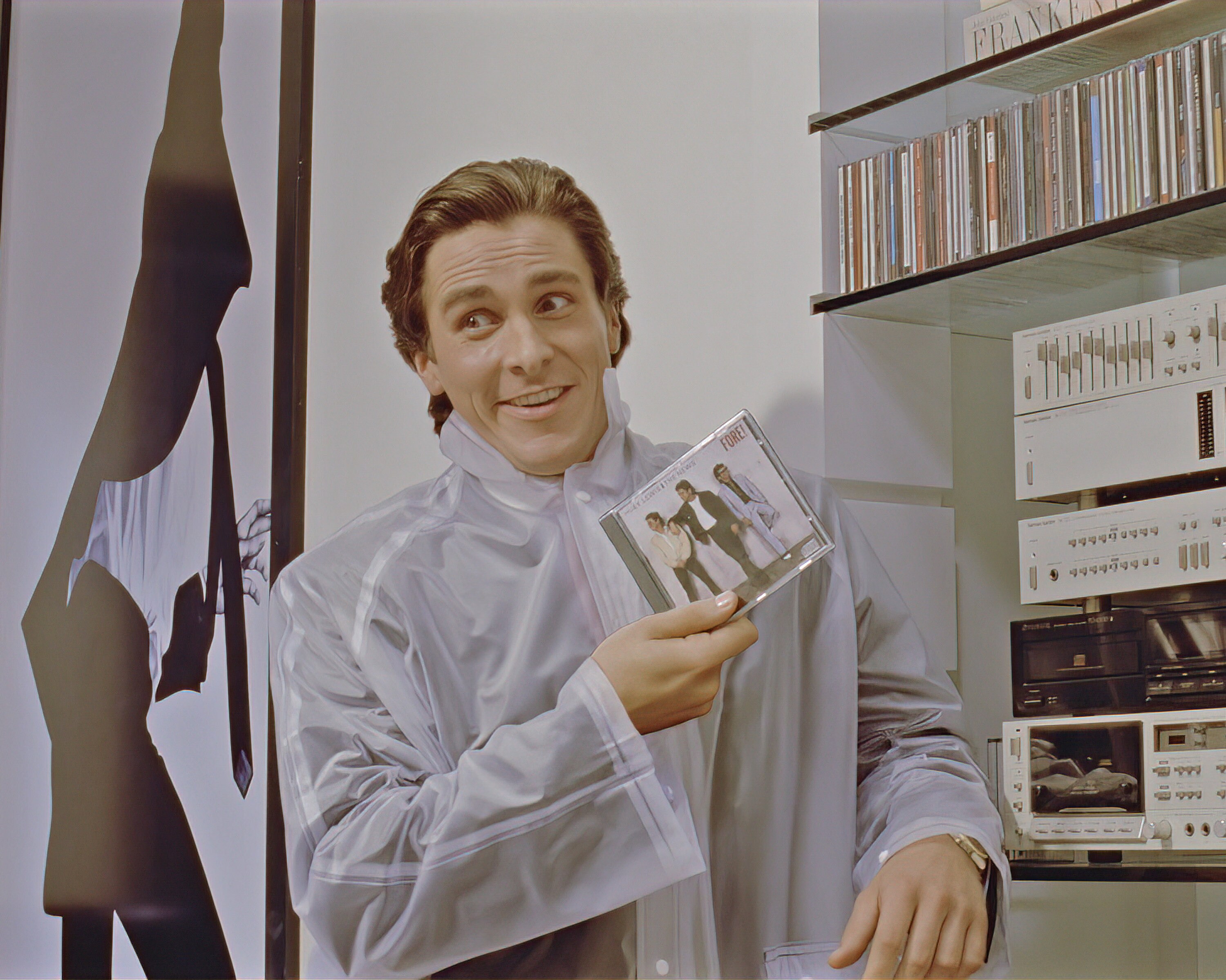 Christian Bale AMERICAN PSYCHO do You Like Huey Lewis and the News ...