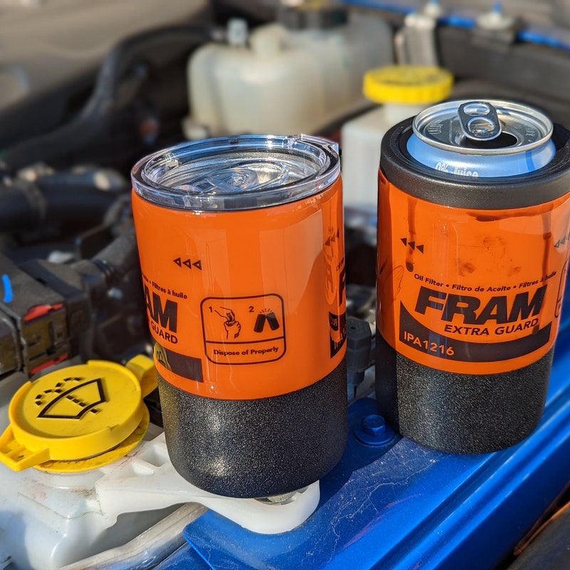 Oil Filter Tumbler - Etsy