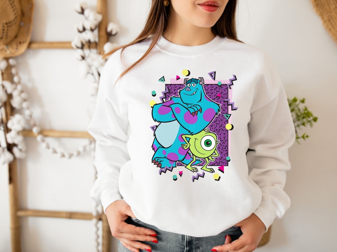 Disney and Pixars Monsters Sweatshirt, Disneyland Sweater, Monsters Inc ...