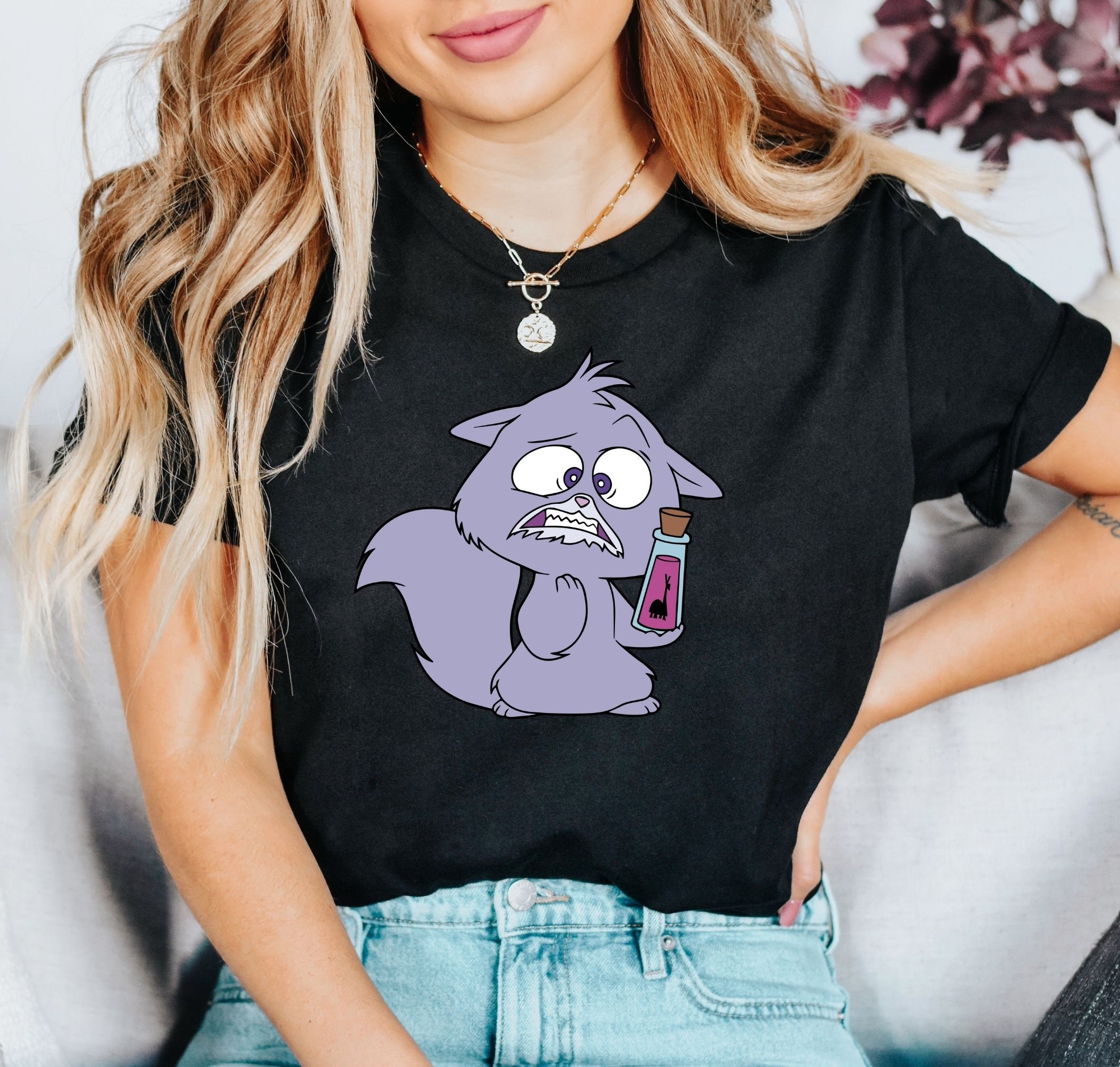 Disney Emperor's New Groove Yzma Cat T-shirt, Disneyland Trip, Unisex T ...