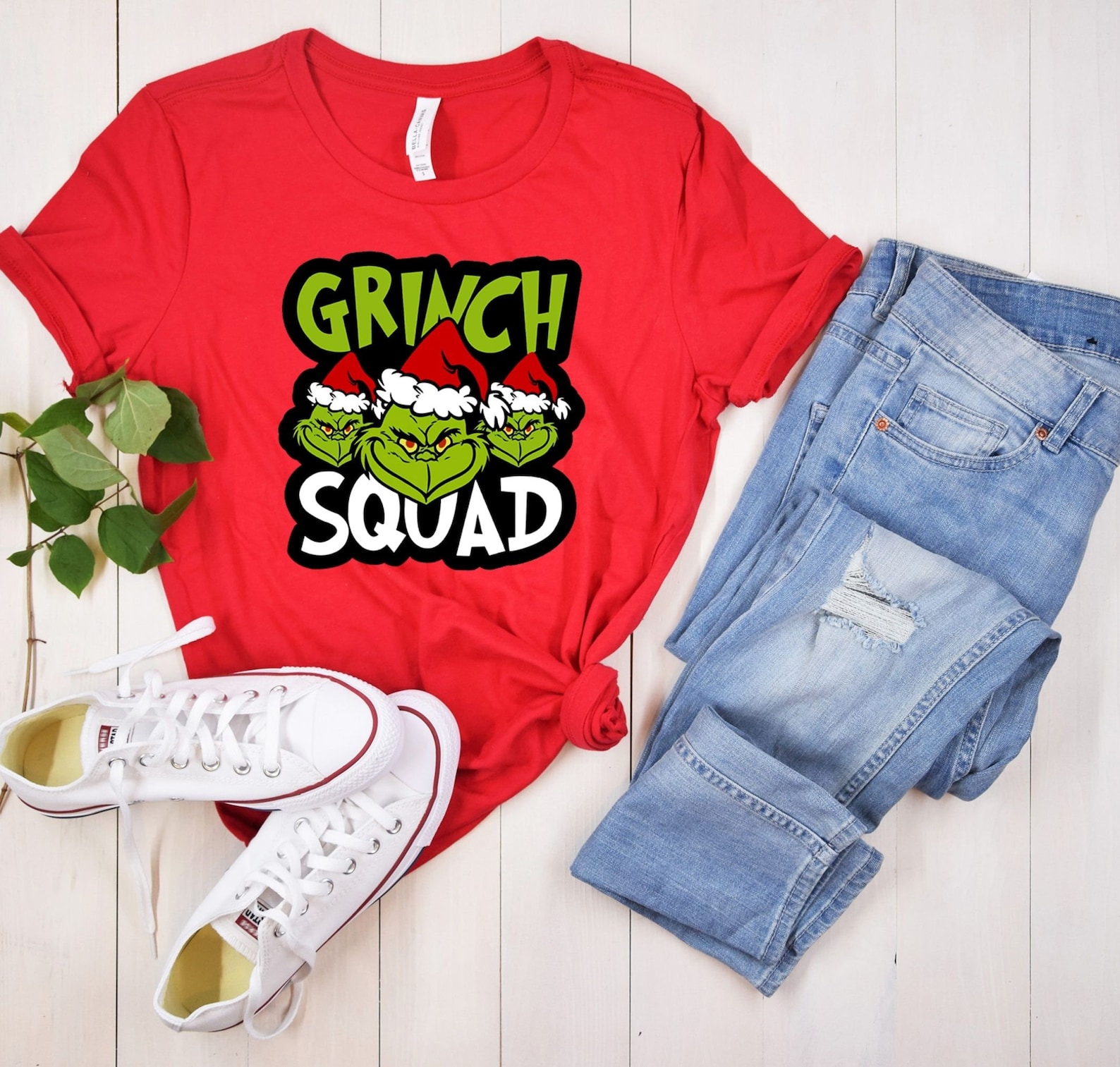 Grinch Squad Custom Shirt, Xmas Grinch Squad Tee, Christmas Grinch ...