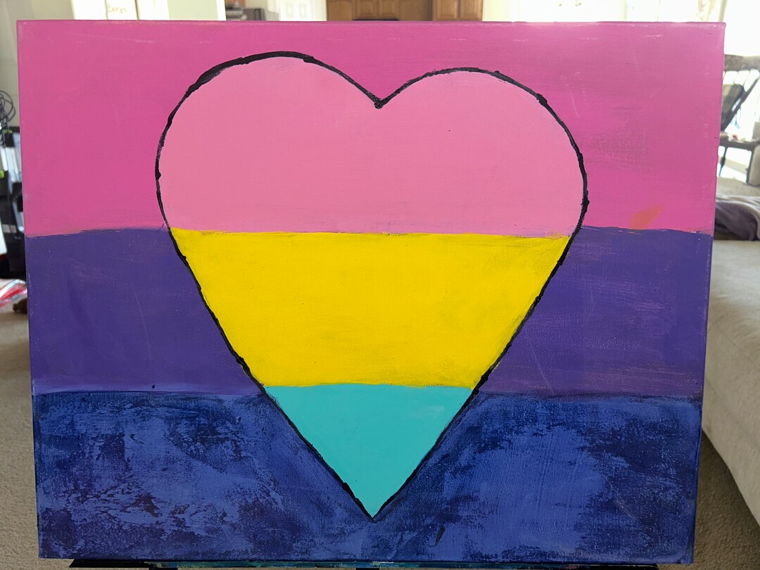 Custom Pride Flag Painting, - Etsy