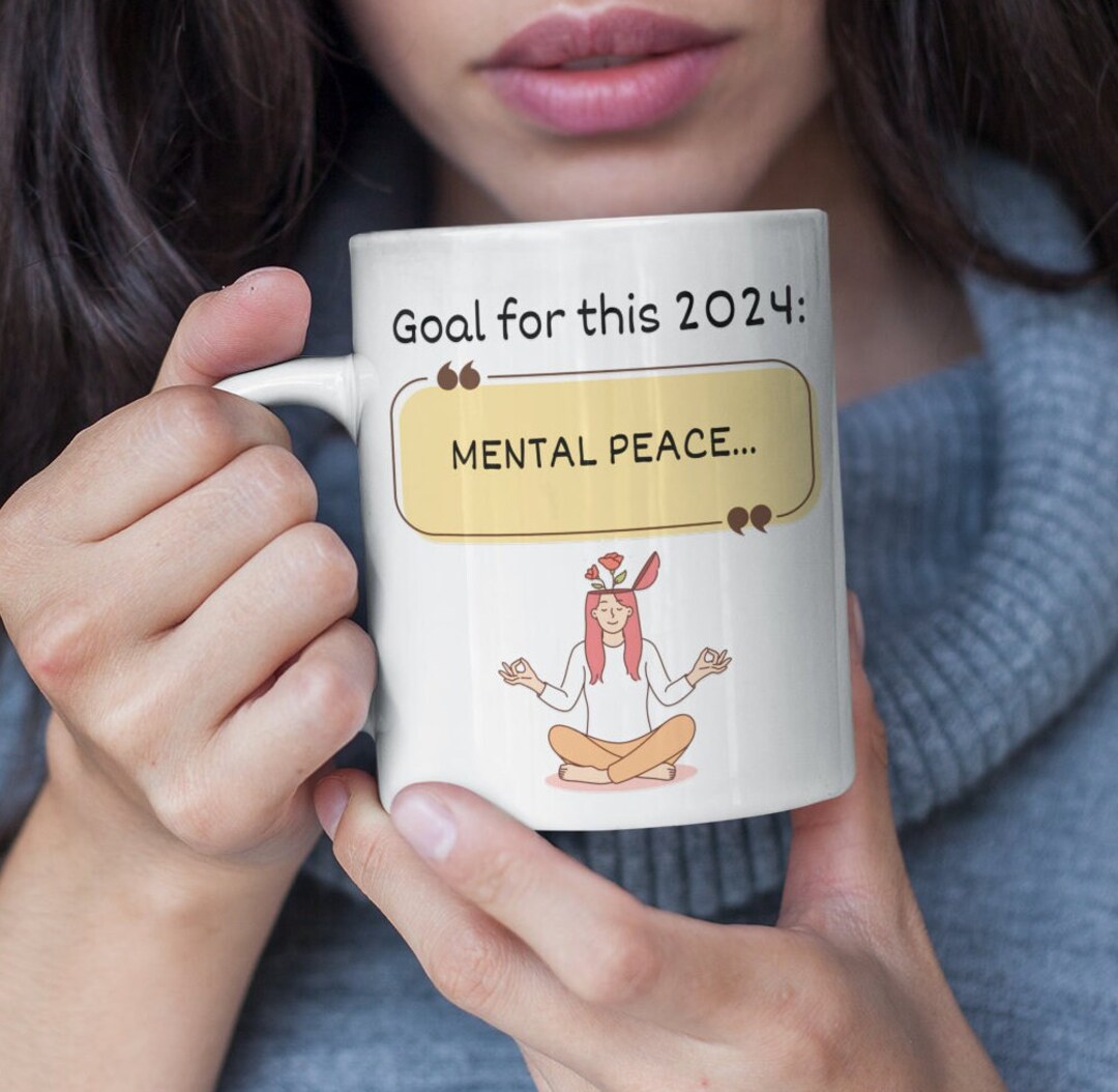 2024 Goals Tracker Mug Gift for People With New Year Goals - Etsy
