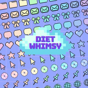 Pastel Pixel Desktop Icons for Windows, Mac & Linux | Retro Collection ...