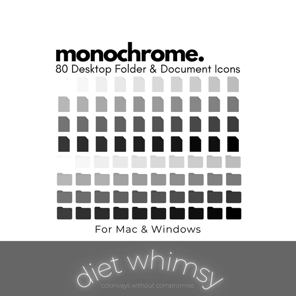 Desktop Icons and Folders Gaming - Etsy