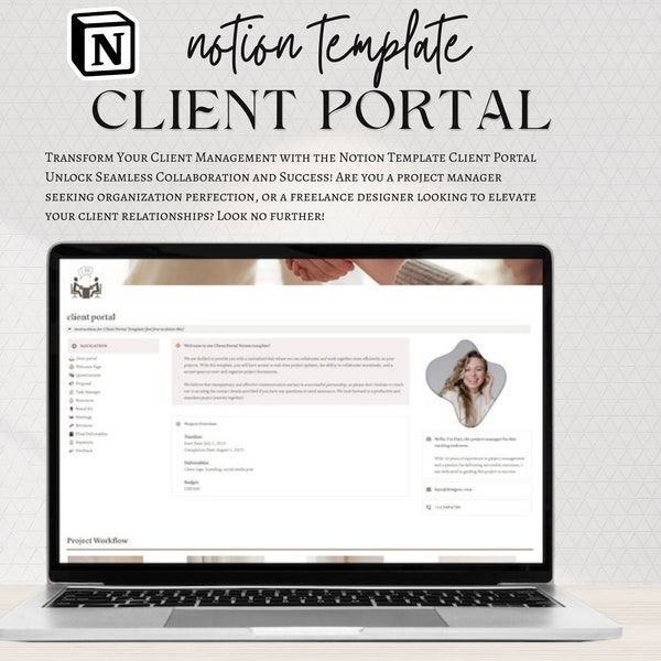 Notion Client Tracking - Etsy
